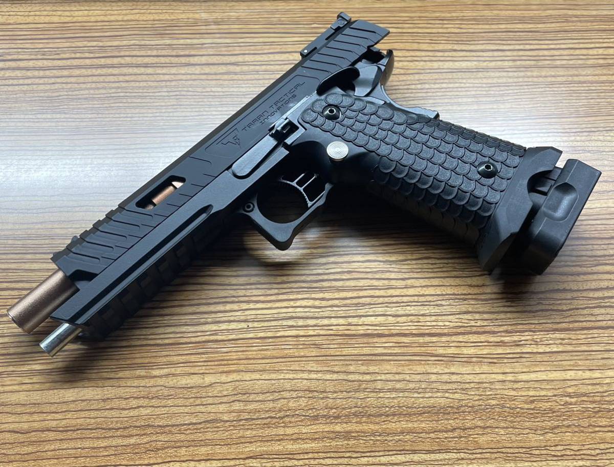 コンバットマスタートイガン モデル銃 ブローバックスライドストップ おもちゃ拳銃 連続 排莢式 レーザーガン ジョンウィック TTI2011(エアガン)｜売買されたオークション情報、yahoo ...