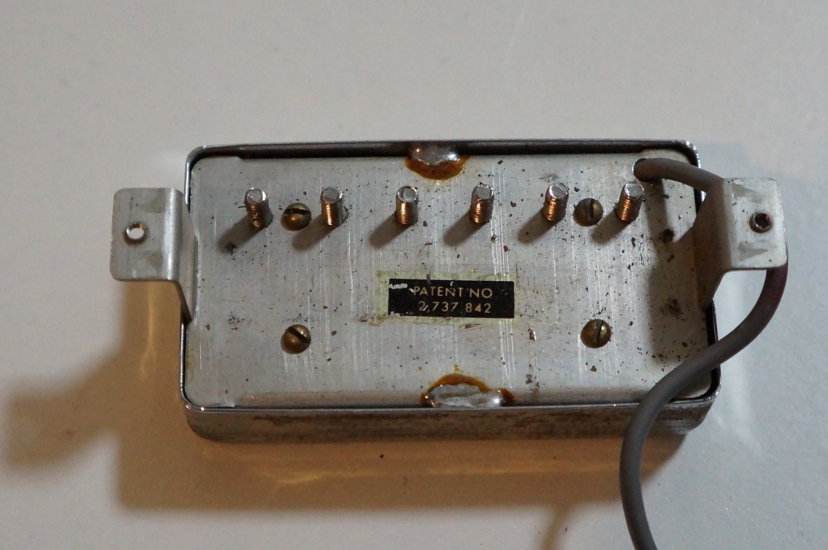 GIBSON Stickered Numbered P.A.F late 1960s ギブソン ステッカード PAF オリジナルカバード ① ...