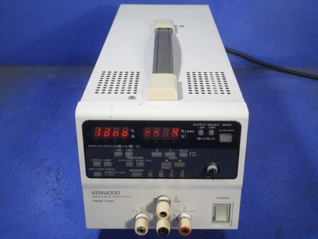 KENWOOD PW36-1.5AD REGULATED DC POWER SUPPLY(アマチュア無線)｜売買されたオークション情報 ...