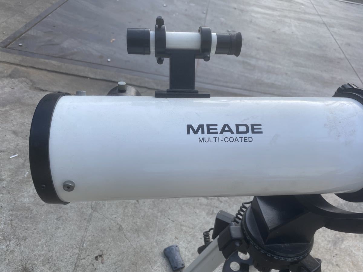 ミード MEADE DS-115ECモータードライブ反射式天体望遠鏡 D-115mm F=910mm f/7.9 現状品(セット)｜売買された ...