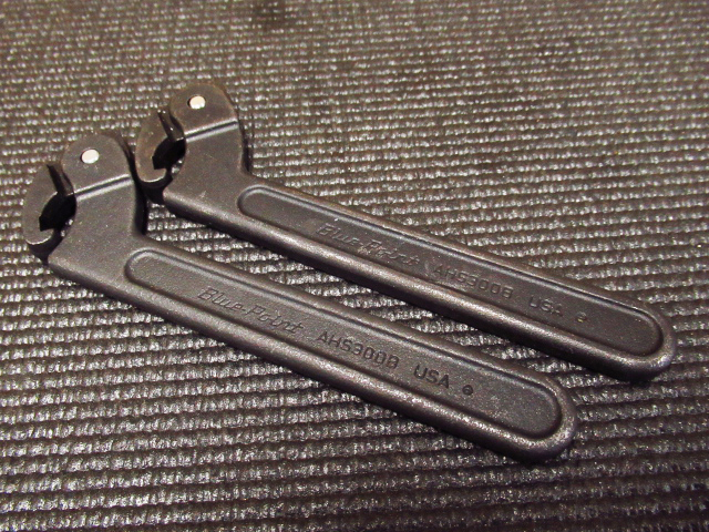 スナップオン snap-on ブルーポイント 車高調レンチ フックレンチ AHS300B 2本 管理4G1212II(その他)｜売買された ...