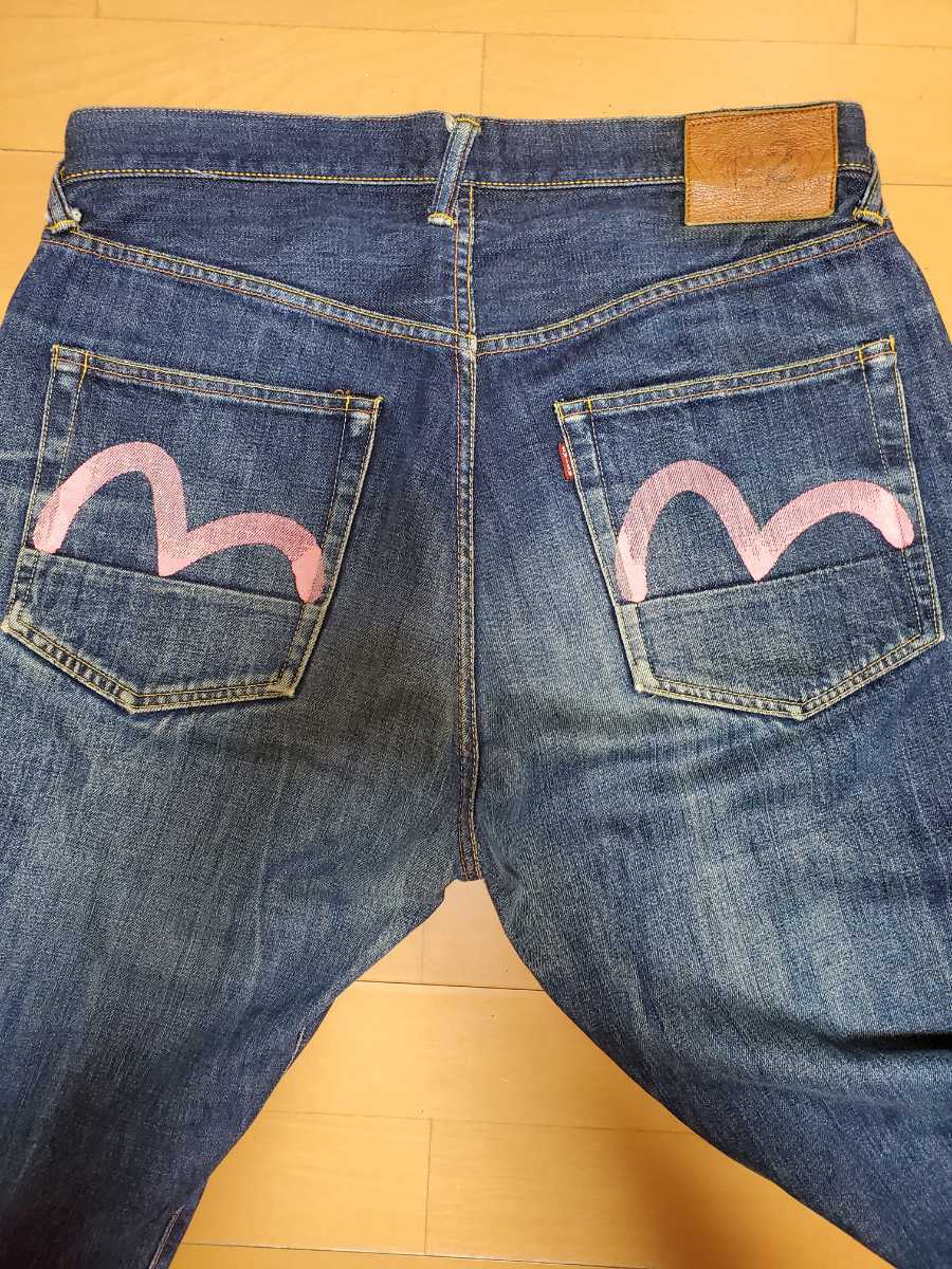 エヴィス EVISU No.2 デニム 36インチ ピンクペンキ 赤耳(W36以上)｜売買されたオークション情報、yahooの商品情報をアーカイブ公開 - オークファン（aucfan.com）