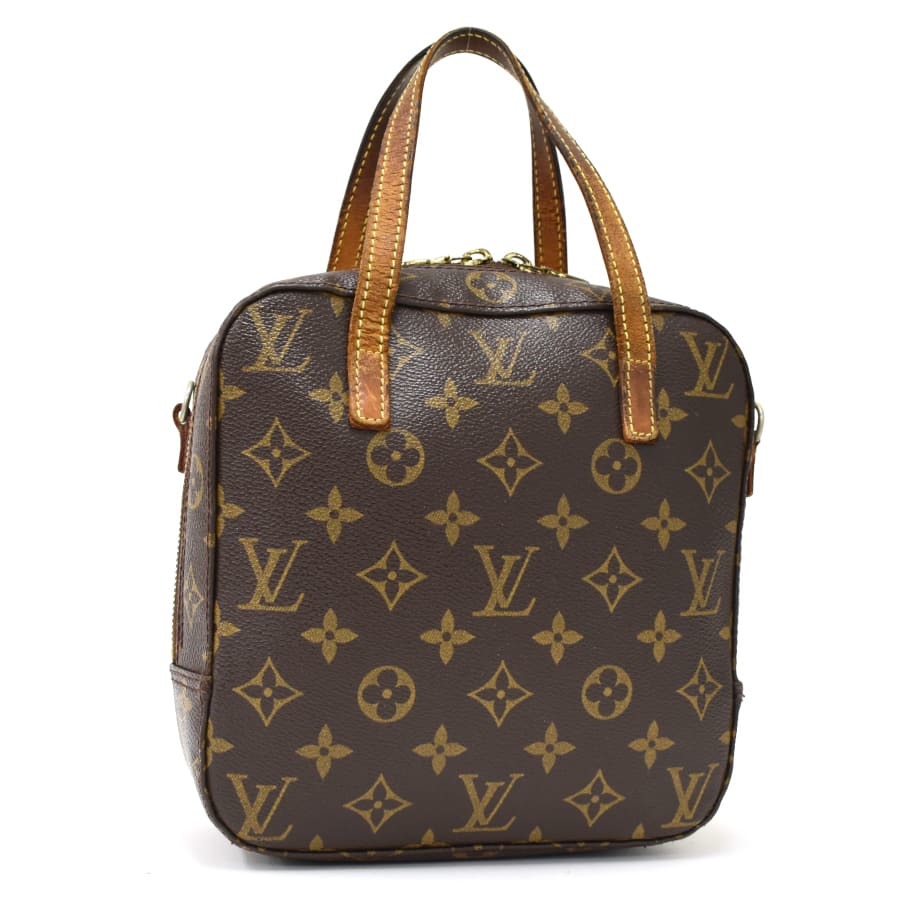 1円 定価10万 LOUIS VUITTON ルイヴィトン ハンドバッグ スポンティーニ M47500 モノグラム ブラウン E.Csig.tI-2(ハンドバッグ)｜売買されたオークション情報 ...