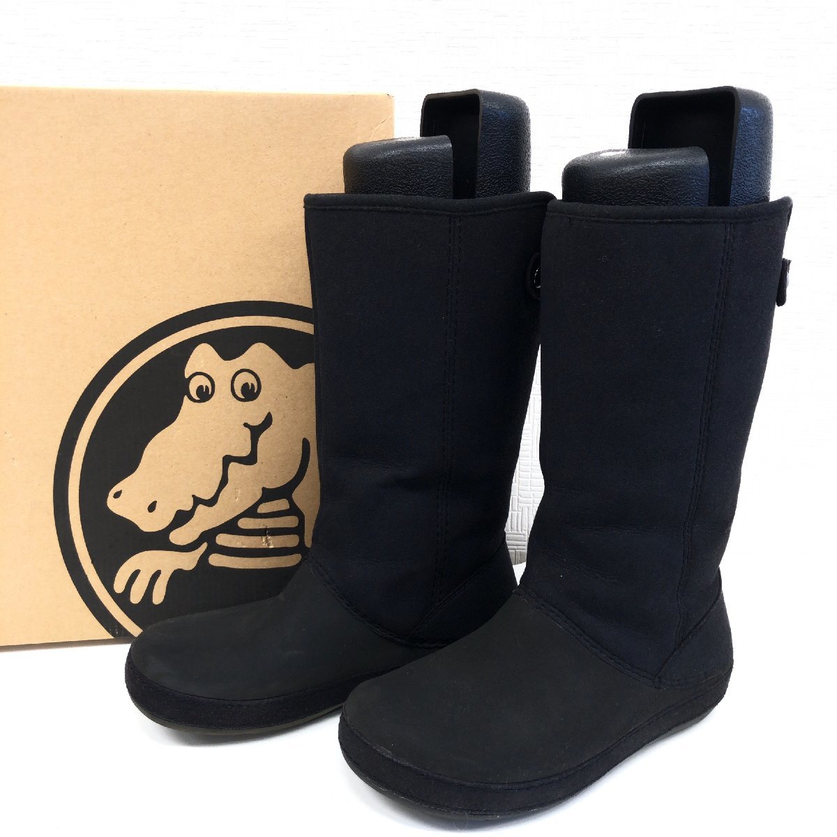 crocs クロックス ベリエッサ2.0 裏起毛 ブーツ W6 22cm 黒 ブラック レディース 女性用 婦人(22cm)｜売買されたオークション情報、yahooの商品情報をアーカイブ公開 ...