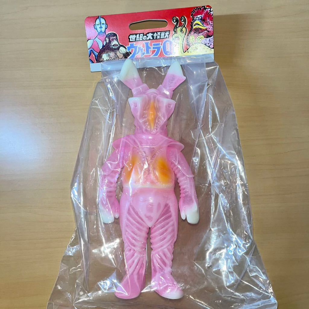 マルサン 55th ゼットン 350 Pink Clear GID Marble Finish Ver. Doble Casting ピンク 蓄光 ソフビ sofvi marusan ...