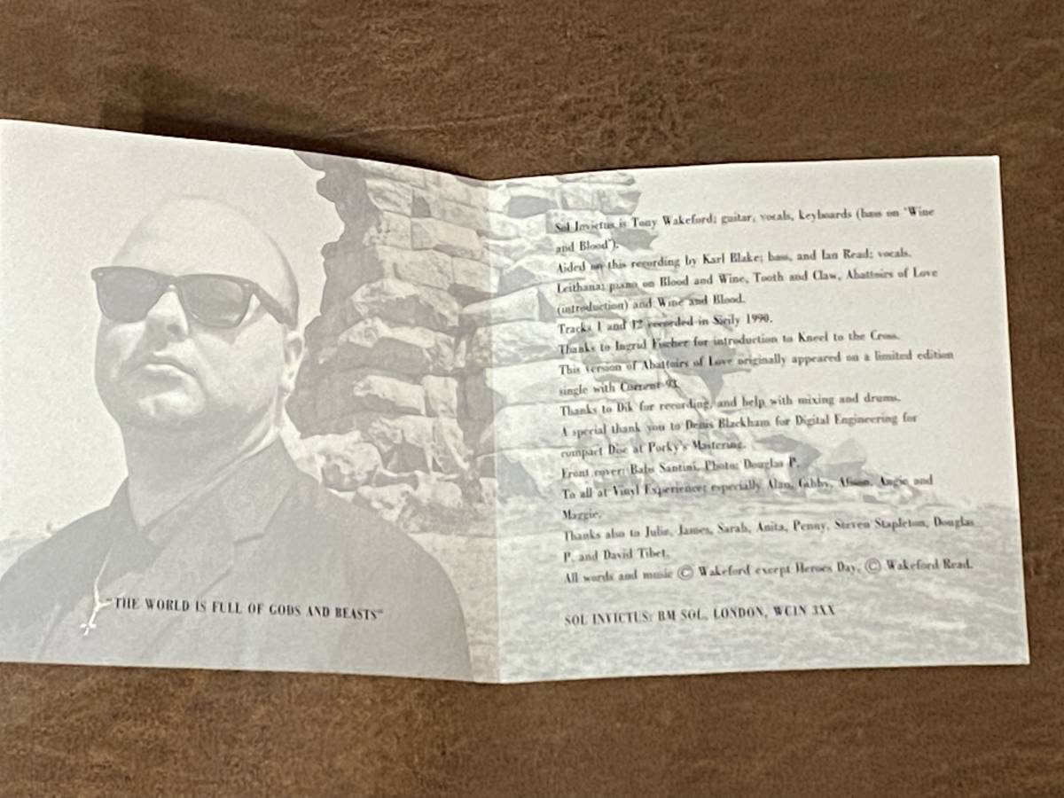 Sol Invictus CD Lex Talionis # ネオフォーク Neofolk death in june current 93 ...