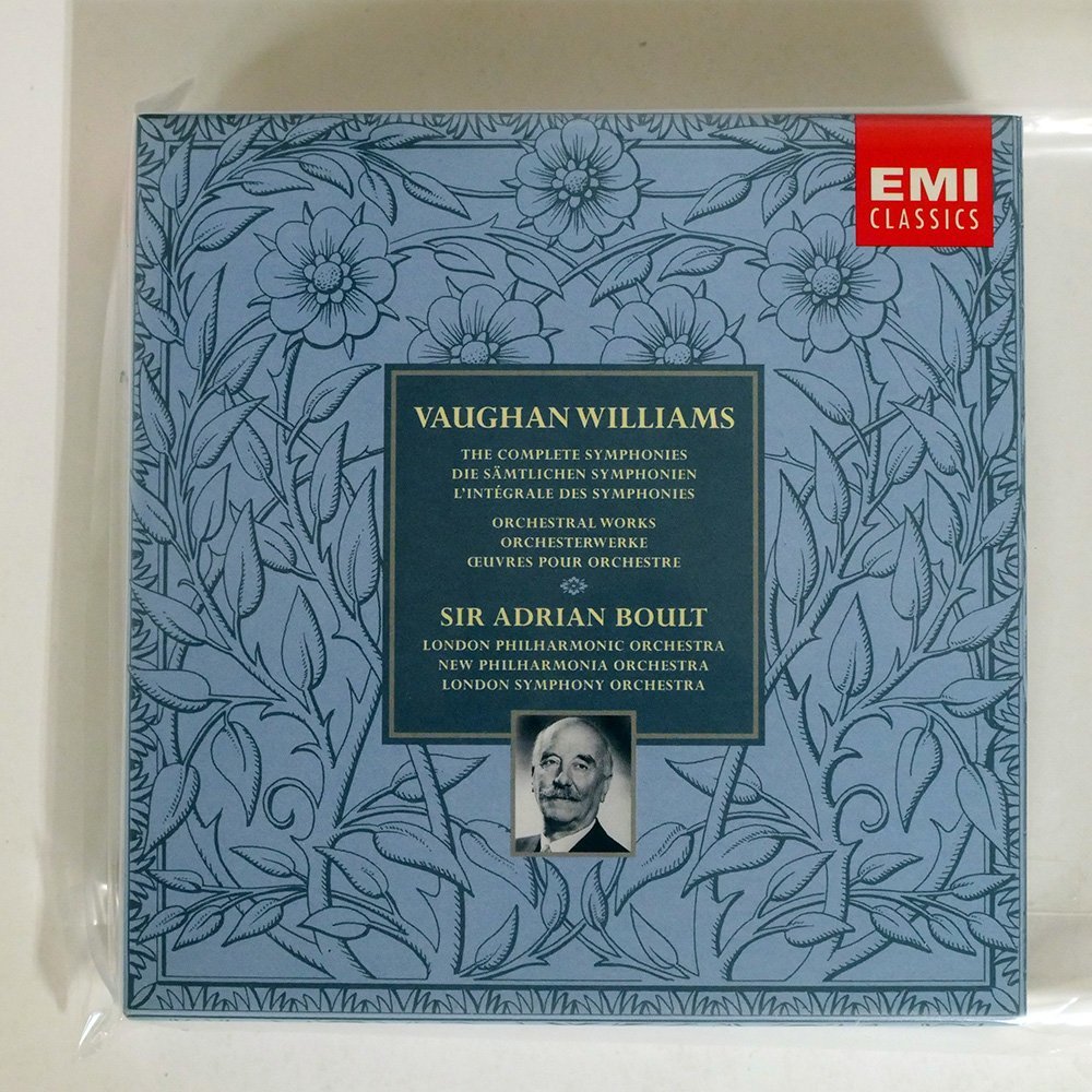 SIR ADRIAN BOULT/VAUGHAN WILLIAMS: THE COMPLETE SYMPHONIES/EMI CLASSICS ...