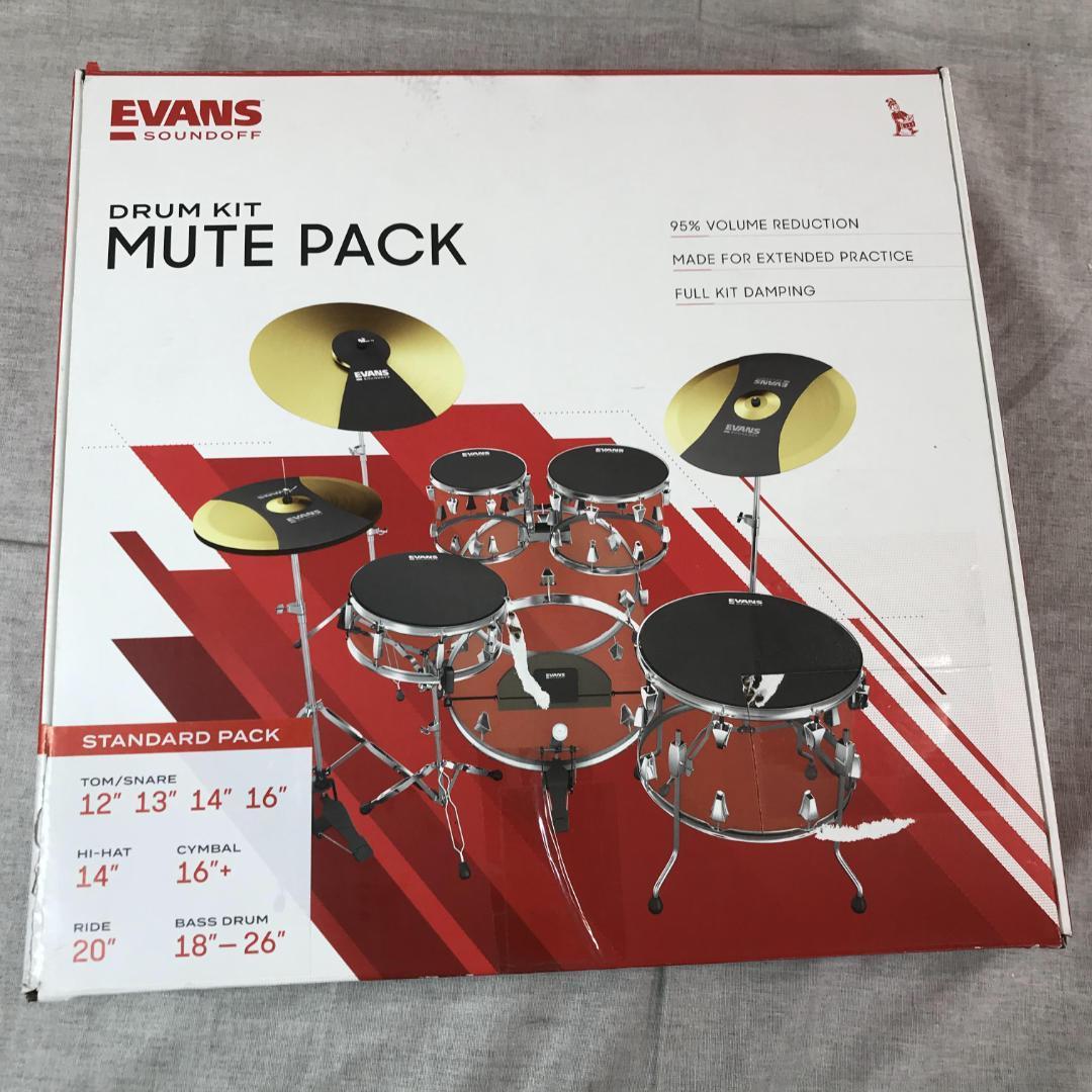 品 EVANS エヴァンス SoundOff ドラムミュート Mute Box Set SOSETSTD/Standard(その他)｜売買され ...