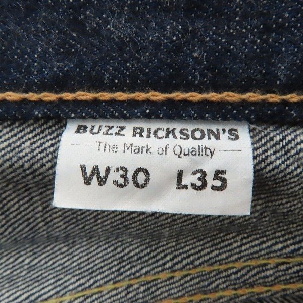 BUZZ RICKSON'S/バズリクソンズ Lot 019 大戦モデル デニムパンツ M43019/W30L35 /060(ジーンズ)｜売買されたオークション情報、yahooの商品情報を ...