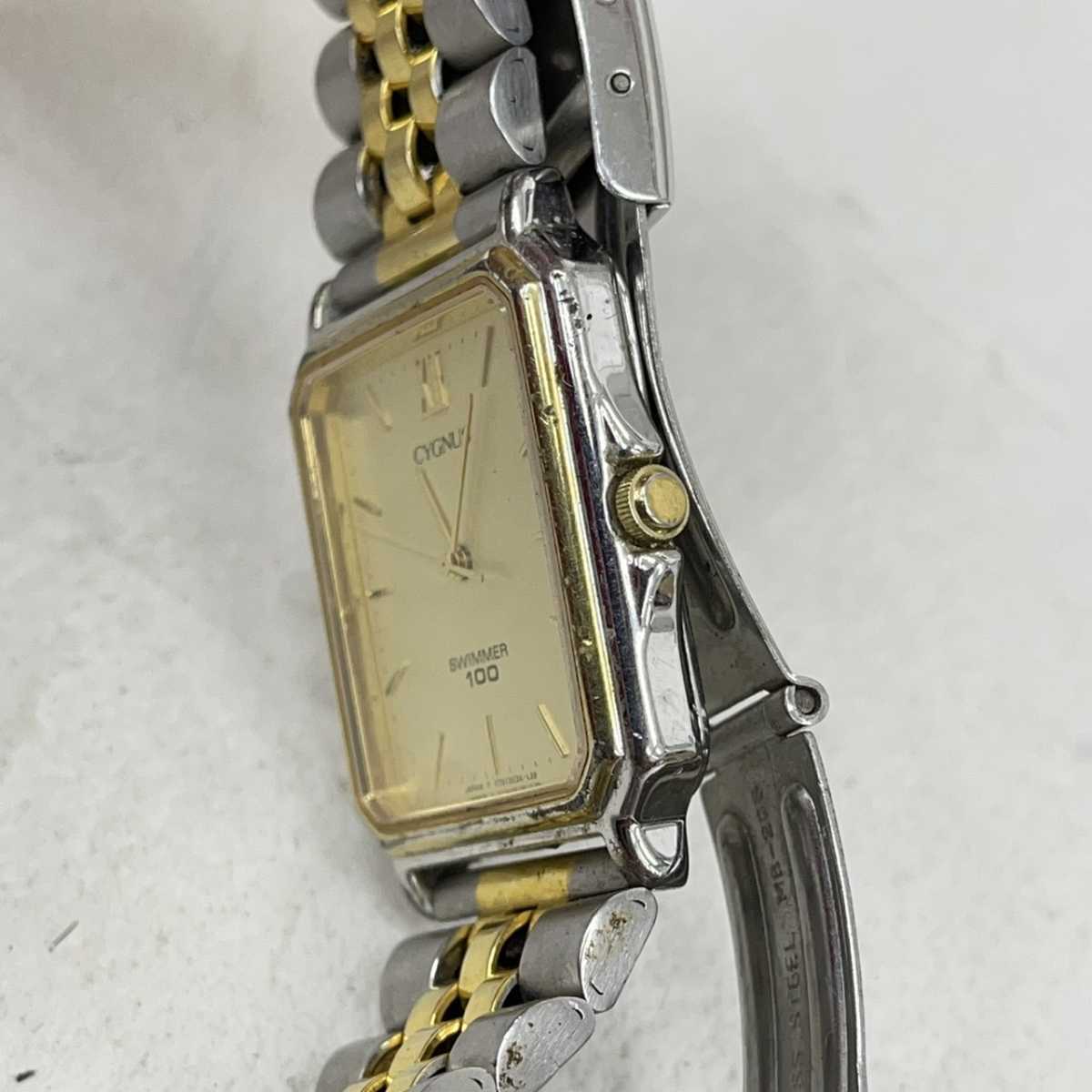 送料370円 動作未確認 ORIENT オリエント CYGNUS SWIMMER 100 シグナス スイマー メンズ 腕時計 ウォッチ ...
