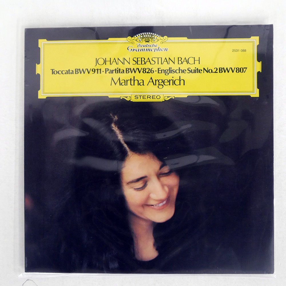 ARGERICH/アルゲリッチ/BACH : TOCCATA BWV911 PARTITA BWV826/DEUTSCHE ...