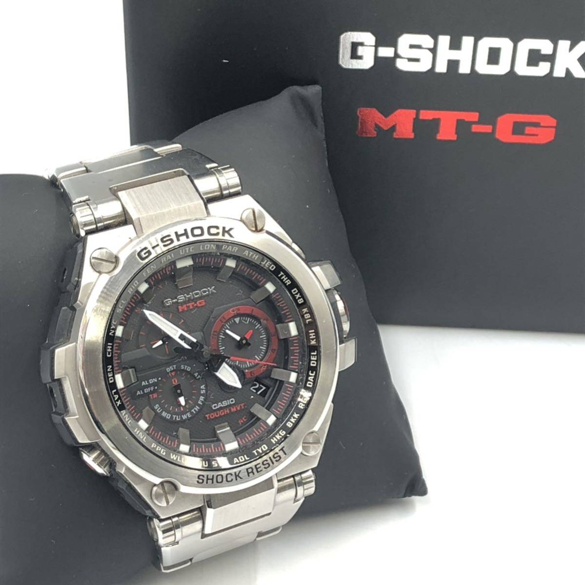 1.25NG-G25 CASIO G-SHOCK カシオ/Gショック/MT-G/MTG-S1000D/シルバー系/MULTI BAND 6 ...