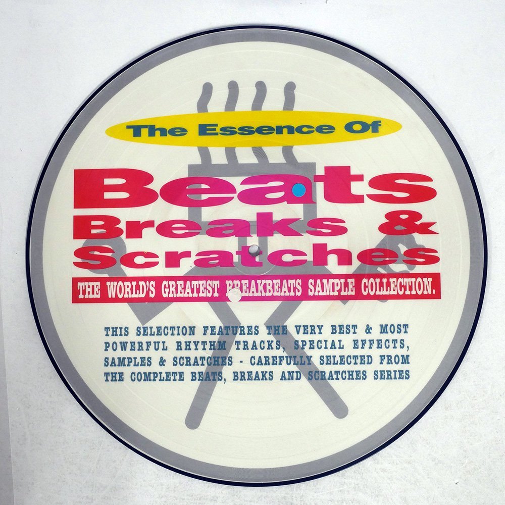 ピクチャー盤 SIMON HARRIS/THE ESSENCE OF BEATS BREAKS & SCRATCHES THE WORLD'S ...