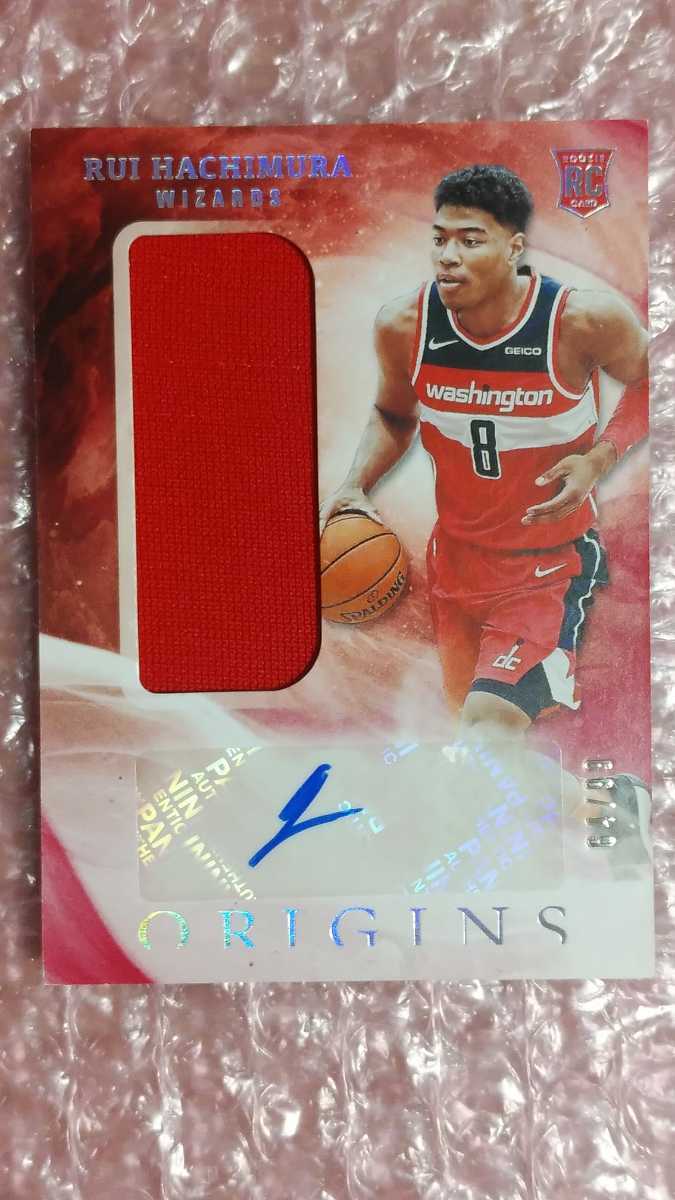 99枚限定 2019-20 Panini Origins Red #175 Rookie Jersey Autographs Rui ...
