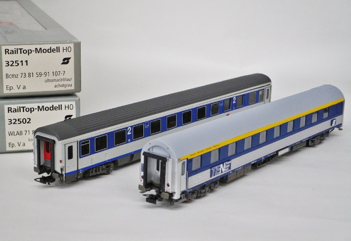 HO RailTop-Modell 32511+32502 OBB 客車2両 ジャンク thh012013(外国車輌)｜売買されたオークション ...