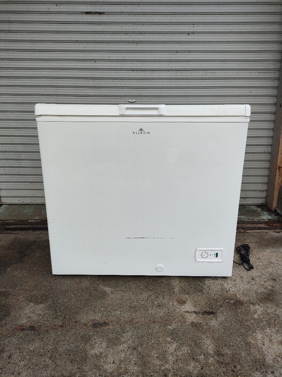 ΦOΦALLEGIA アレジア 冷凍ストッカー 2021年製 206L AR-BD206 家庭用ノンフロン冷凍庫 926×559×845 Y ...