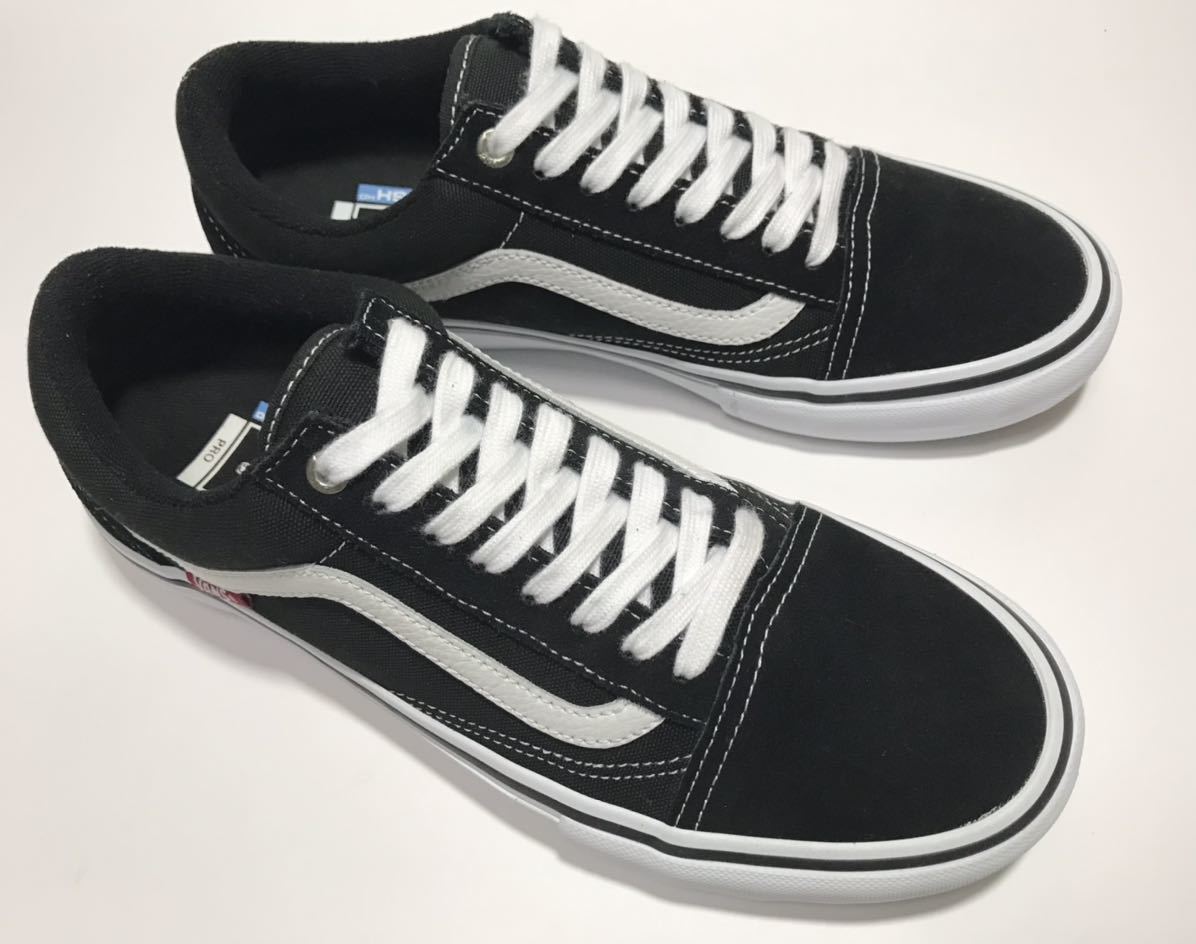 VANS バンズ OLD SKOOL PRO BLACK WHITE オールドスクール プロ ブラック 黒 x 白 26.5cm us 8.5 スケート(26.5cm)｜売買されたオークション ...