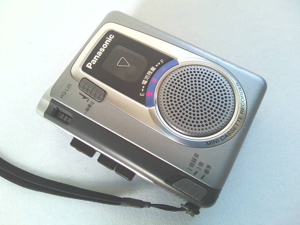 完動品 panasonic カセットレコーダー RQ-L25(録音、再生)｜売買されたオークション情報、yahooの商品情報をアーカイブ公開 ...