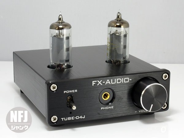 NFJ FX-AUDIO- TUBE-04J ブラック 完動品 予備6J1選別グレード管オマケ付き(本体)｜売買されたオークション情報 ...