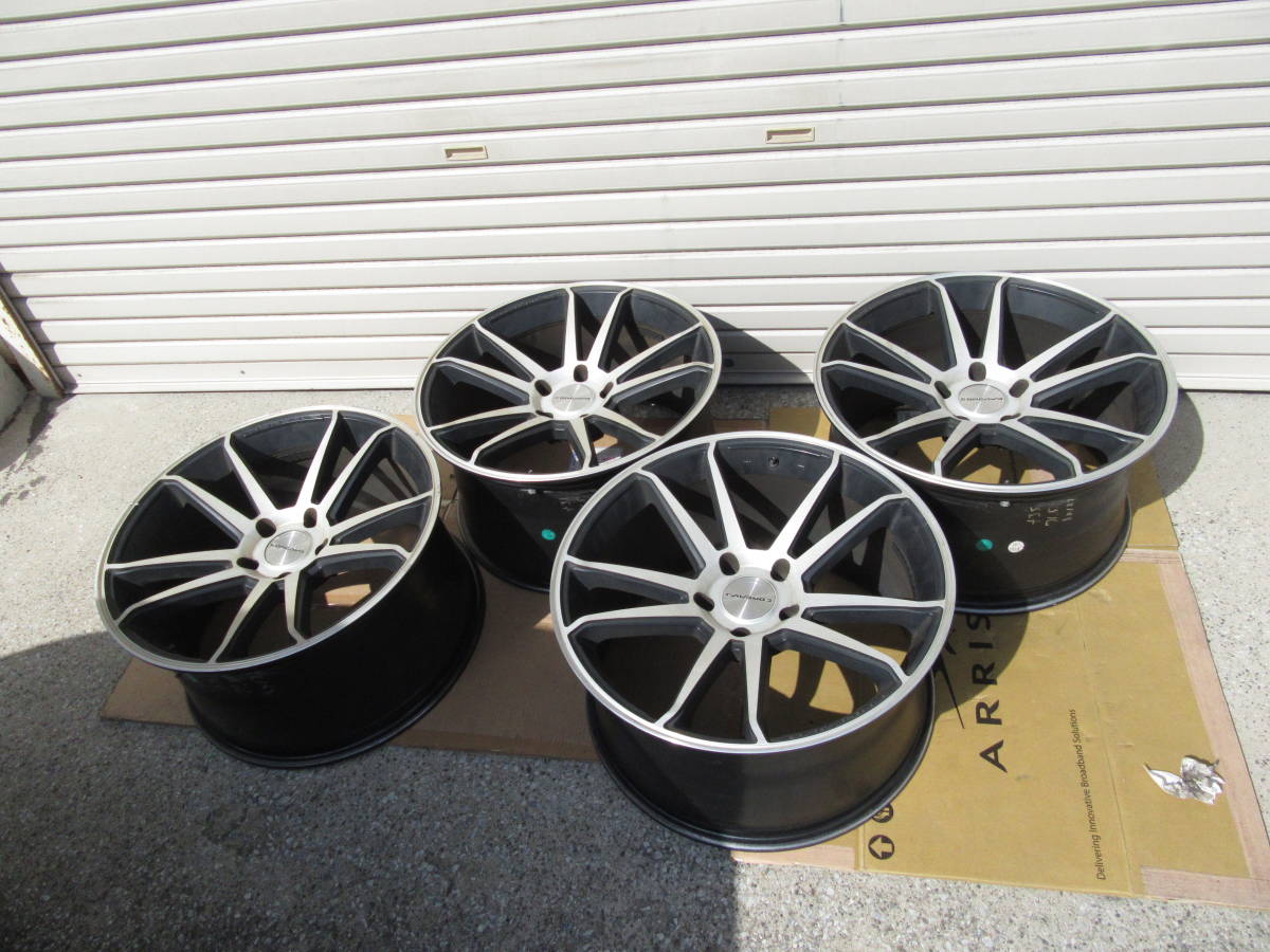 Concavo CW-S5 Matte Black Machined Face 20x10.5 5x127 +35 グランドチェロキーSRT8 ...