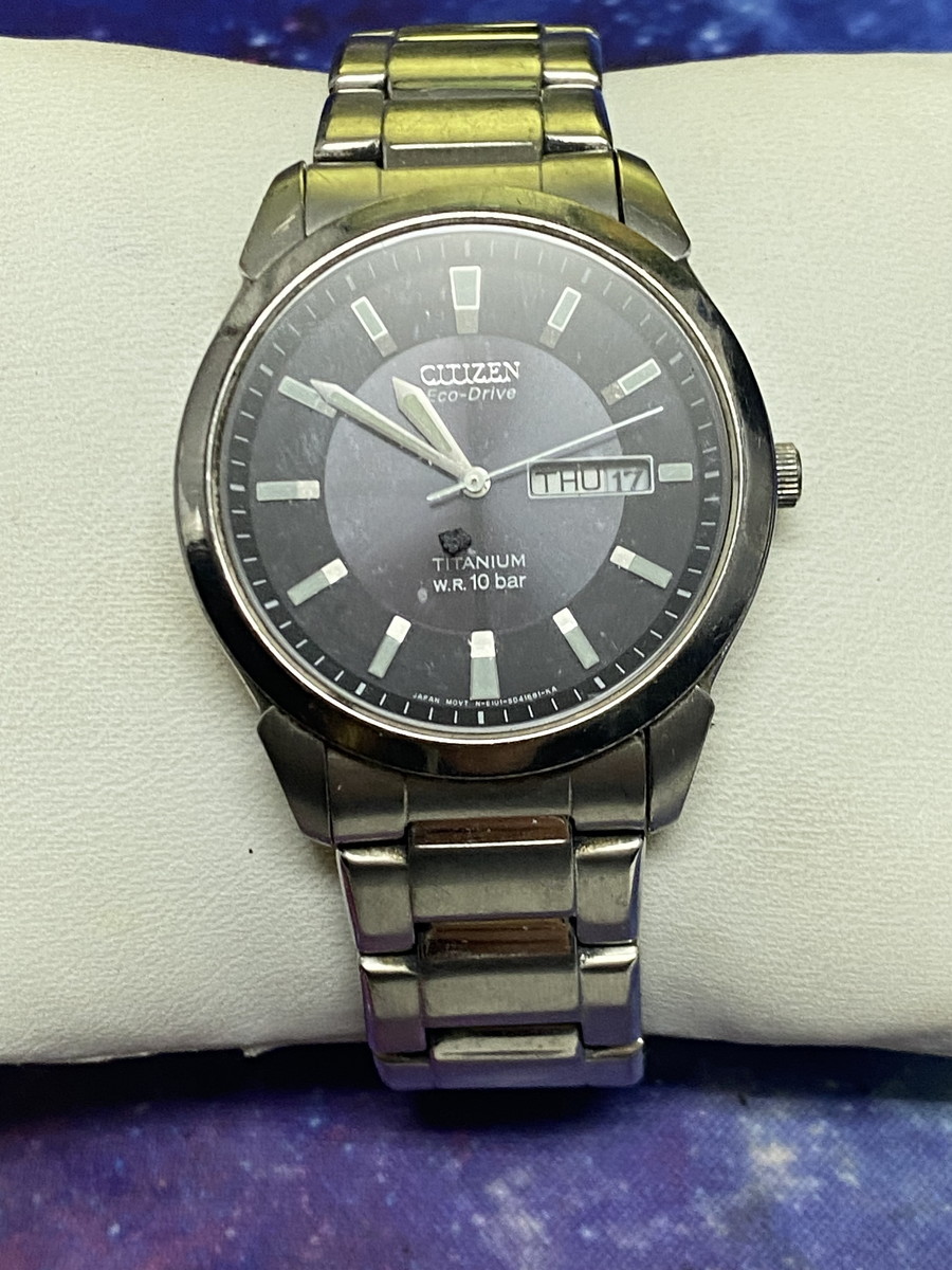 134 CITIZEN シチズン エコドライブ E101-S024850 ビンテージ アンティーク メンズ腕時計(シチズン)｜売買されたオークション情報、yahooの商品情報をアーカイブ公開 ...