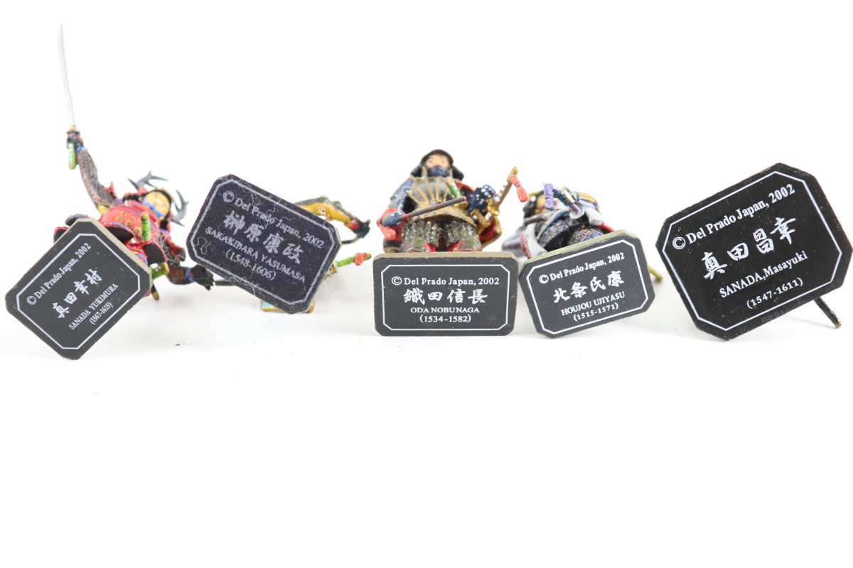 DEL PRADO JAPAN 2002 戦国武将フィギュア 75点 まとめ デルプラドジャパン 人形 フィギュア 武将 織田信長 徳川家康 ...