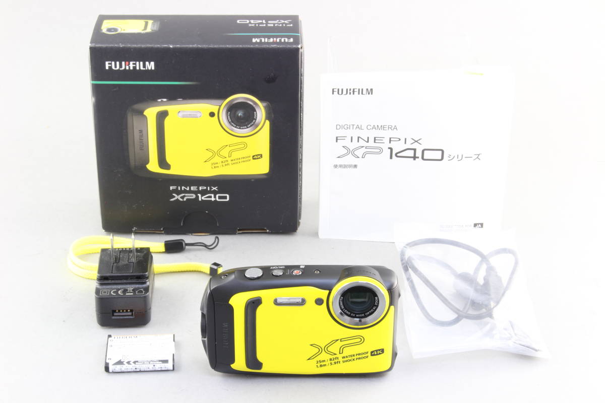 AA 同様 FUJIFILM 富士フィルム FINEPIX XP140 イエロー 初期不良返品無料 領収書発行可能(富士フイルム)｜売買された ...