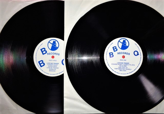 LP2枚組 BOOT Bruce Springsteen LOVE ME TENDER ONLY 500 MADE/Live in ...