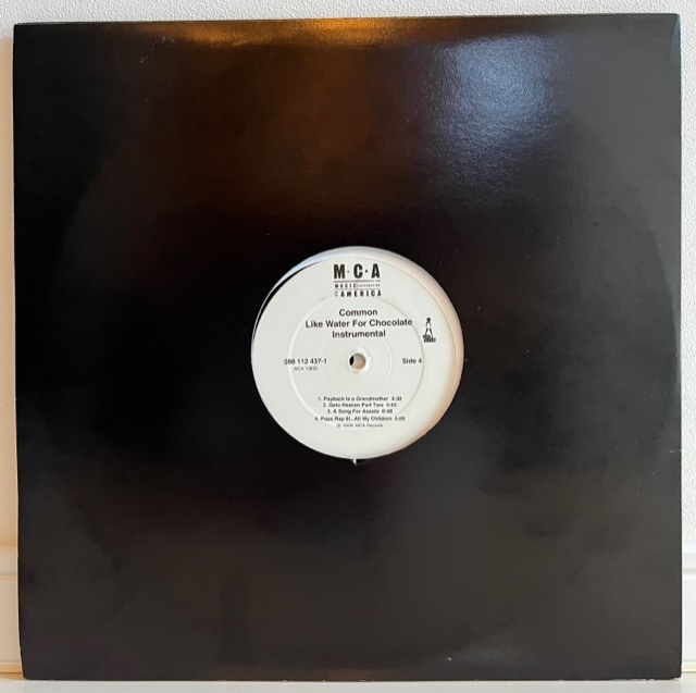 インスト盤 COMMON / LIKE WATER FOR CHOCOLATE INSTRUMENTAL 2LP Jay Dee J Dilla The Roots D’Angelo DJ ...