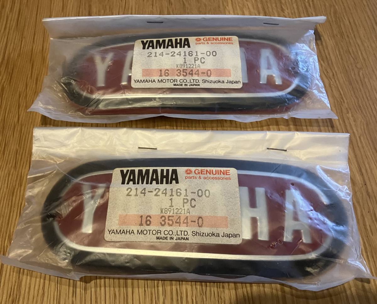 1円スタート レトロ ヤマハ タンク エンブレム 214-24161-00 DT1 2個セット(ヤマハ用)｜売買されたオークション情報 ...