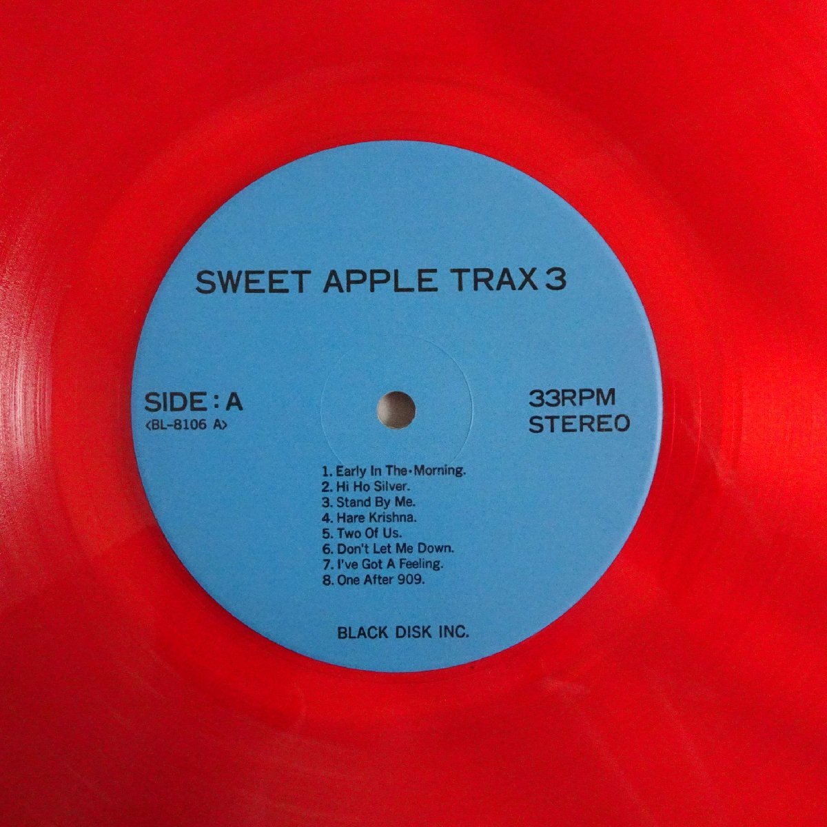 14015668; /BOOT/Red Clear Vinyl The Beatles / Sweet Apple Trax 3(その他 ...