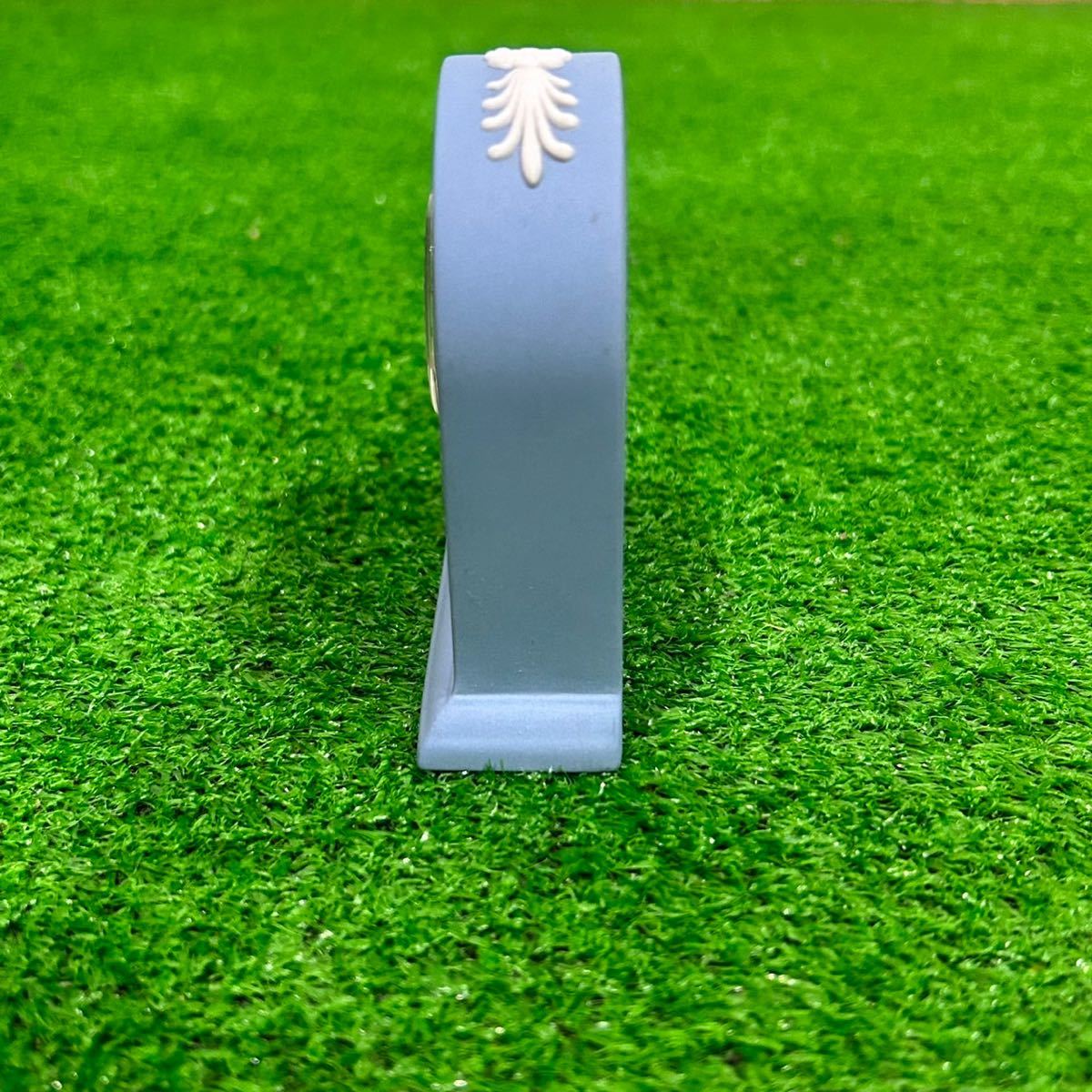 Wedgwood ウエッジウッド ジャスパーグリシャンクロック 置時計 置き時計 水色 動作未確認 ジャンク品 E124(ウェッジウッド)｜売買されたオークション情報、yahooの商品情報を ...