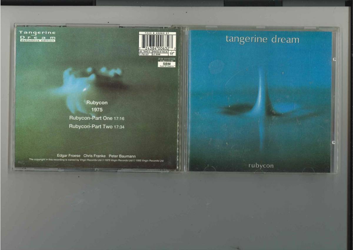 CD//Tangerine Dream Rubycon(一般)｜売買されたオークション情報、yahooの商品情報をアーカイブ公開 - オークファン（aucfan.com）