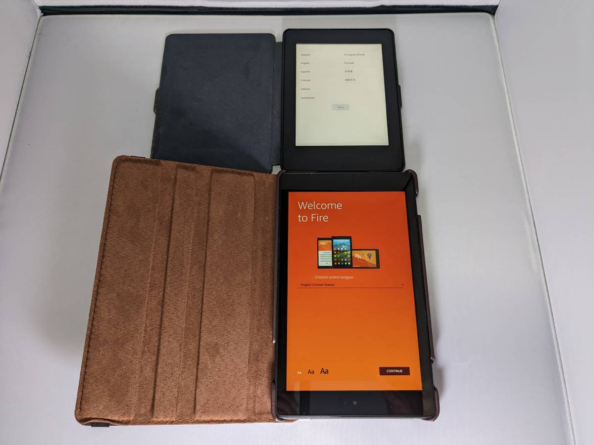 Fire HD 8 16GB 第6世代 + Kindle Paperwhite 4GB 第7世代 広告あり(本体)｜売買されたオークション情報 ...