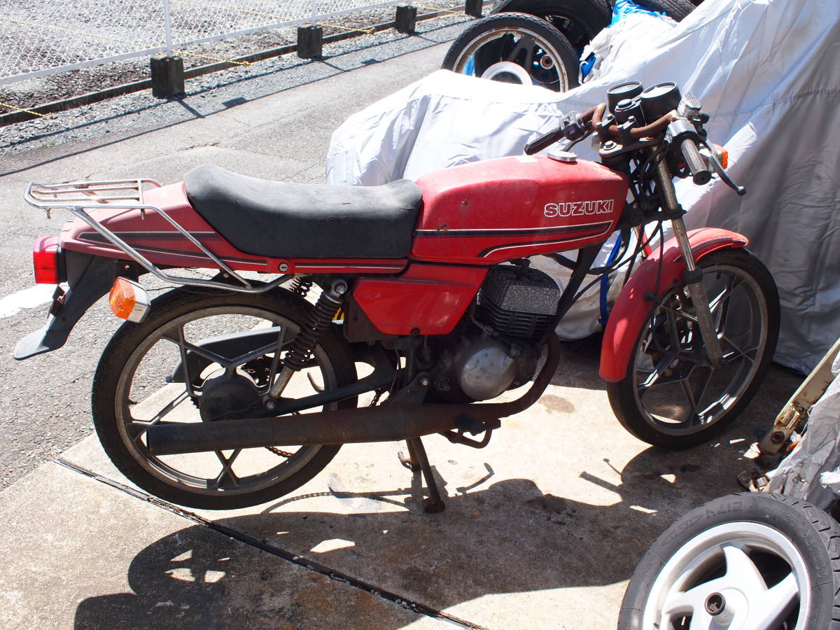 スズキ：RG50E：不動車：ジャンク扱い：引き取り歓迎：浜松市より：近県配達(スズキ)｜売買されたオークション情報、yahooの商品情報をアーカイブ公開 - オークファン（aucfan.com）