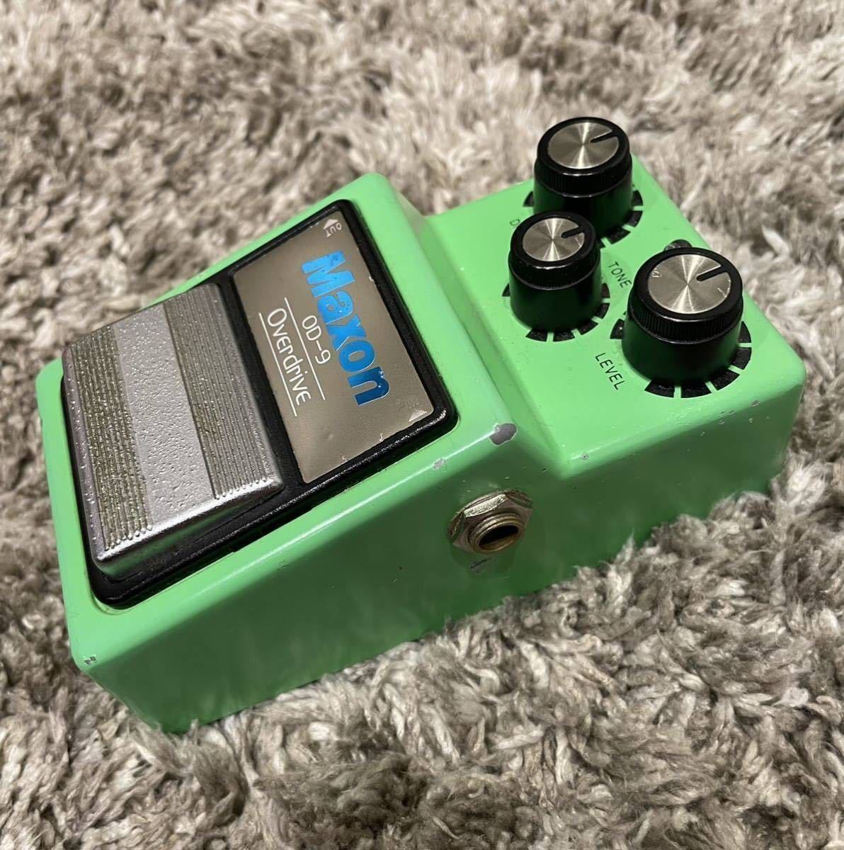 Maxon OD-9 Overdrive 81年製 / tube screamer / Ibanez / OD9 / TS9 / TS808 ...