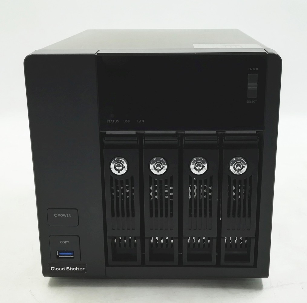 1000円 ALEXON/アレクソン CLOUD SHELTER CS-440 NAS-453-G Pro QNAP OEM 4ベイ HDD 1TB x2 鍵無 即納 一週間返品保証 ...