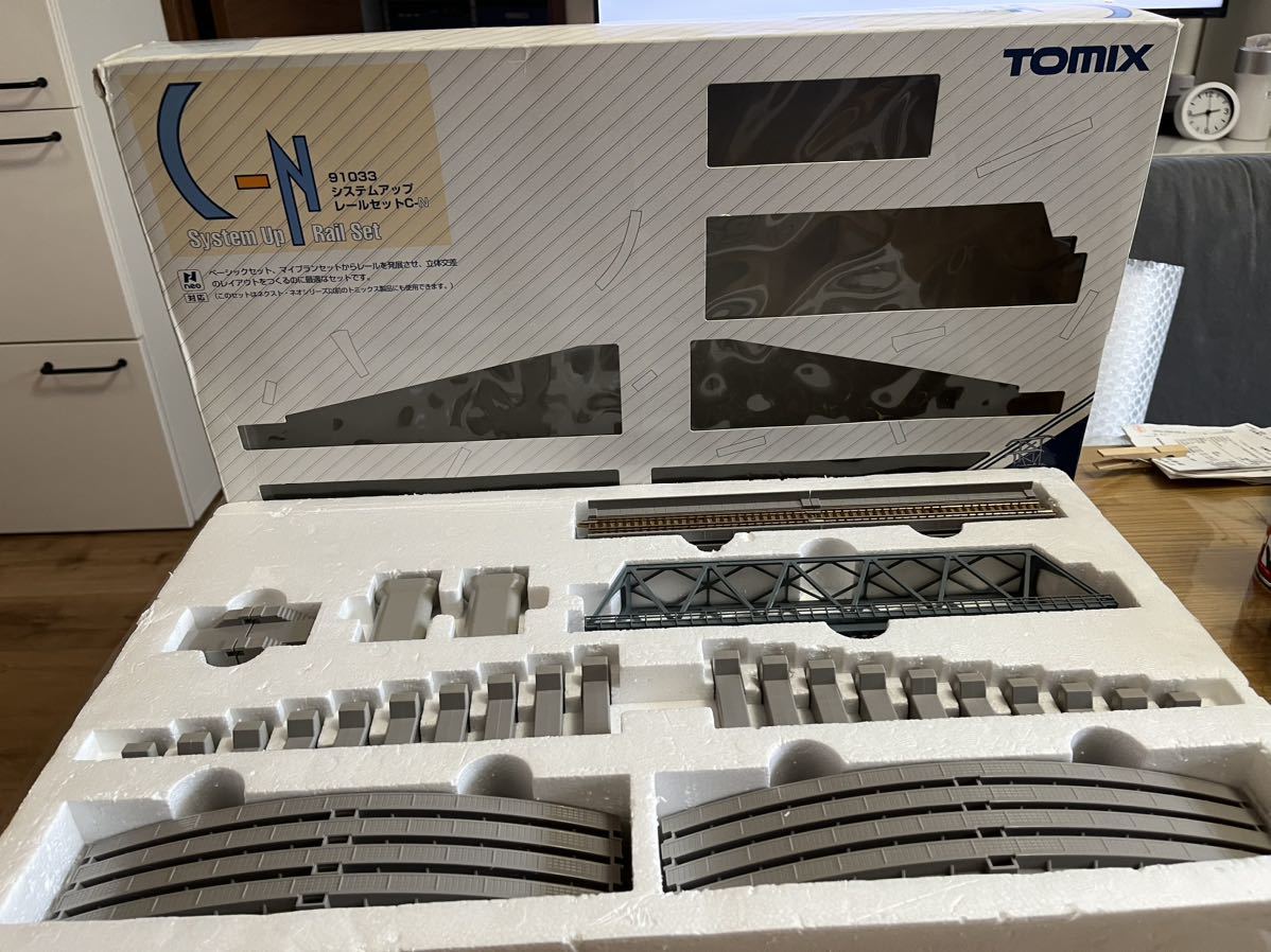 TOMIX 91033 システムアップレールセットC-N 箱は汚れありますが中身は使用感あまり無く綺麗(線路)｜売買されたオークション情報 ...