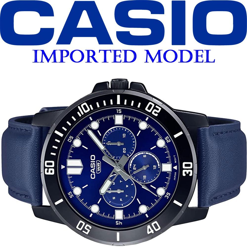 1円 逆輸入カシオ 最新作ダークブルーメタリック 30m防水 マルチファンクション 腕時計 CASIO メンズ 日本未発売(カシオ)｜売買されたオークション情報、yahooの商品情報を ...