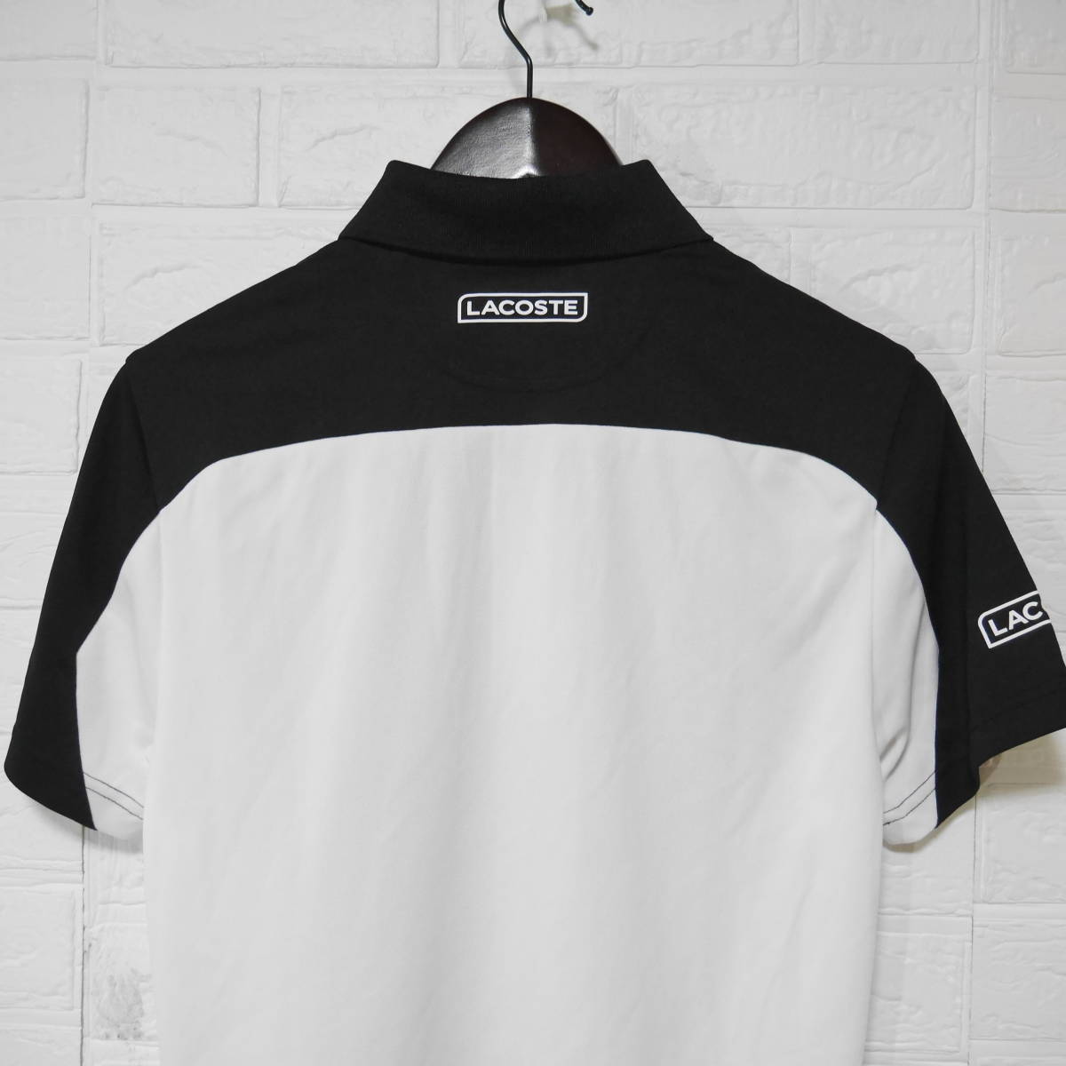 A643 LACOSTE SPORT | ラコステ ポロシャツ 黒/白 サイズ FR 3 US S(その他)｜売買されたオークション情報、yahooの商品情報をアーカイブ公開 - オークファン ...