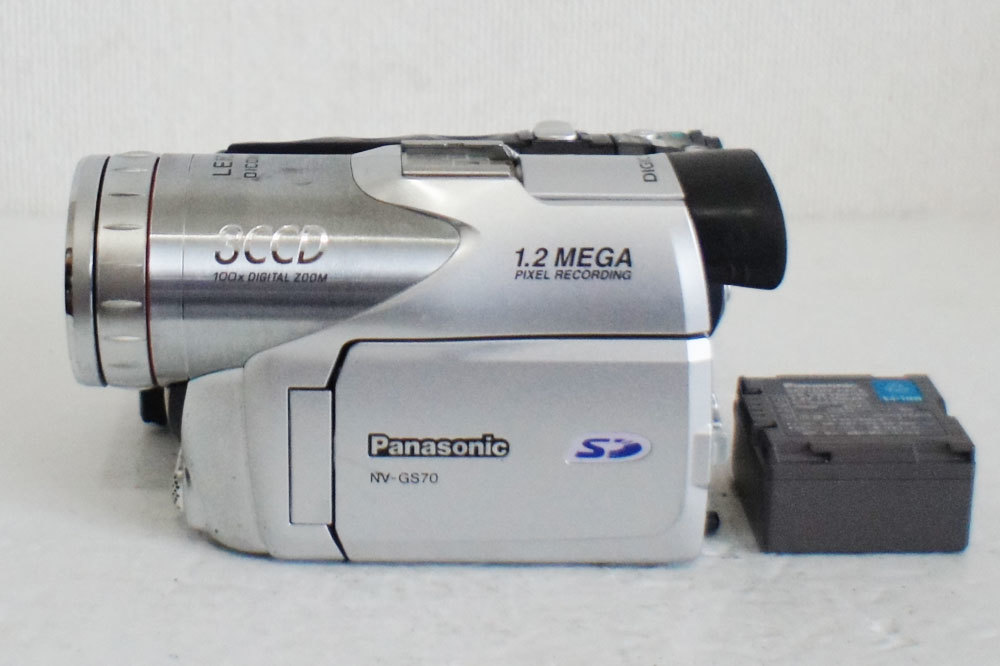 1円 Panasonic NV-GS70 miniDV ビデオカメラ ダビングなどに み(パナソニック)｜売買されたオークション情報 ...