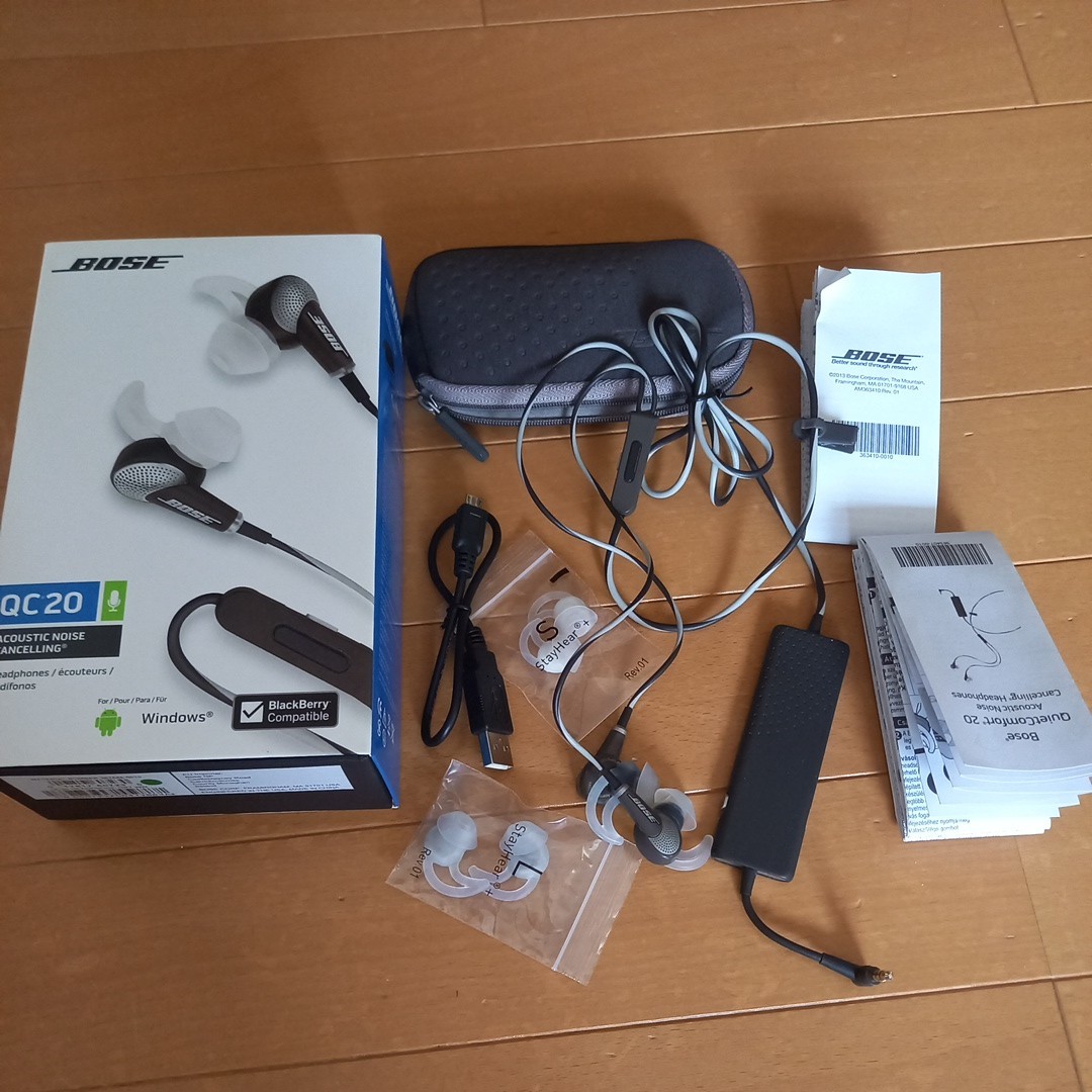 BOSE ボーズ QuietComfort 20 QC20 ノイズキャンセリングイヤホン(BOSE)｜売買されたオークション情報、yahooの ...