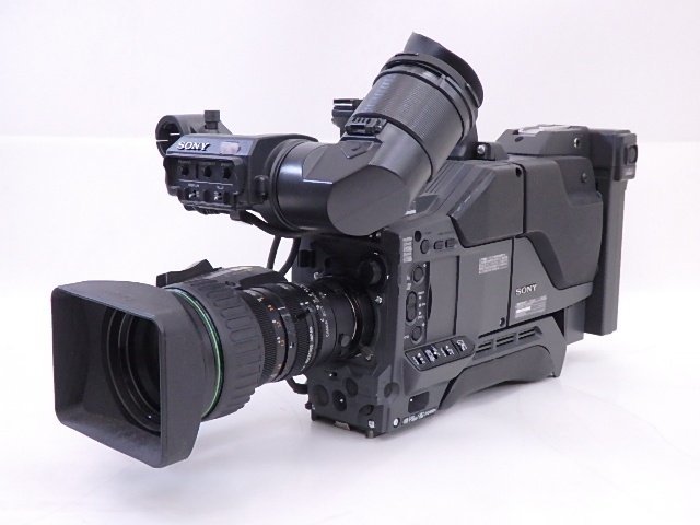 SONY/ソニー 38万画素 業務用デジタルビデオカメラ DXC-D35 アダプター CA-537/CANON製ズームレンズ VCL ...