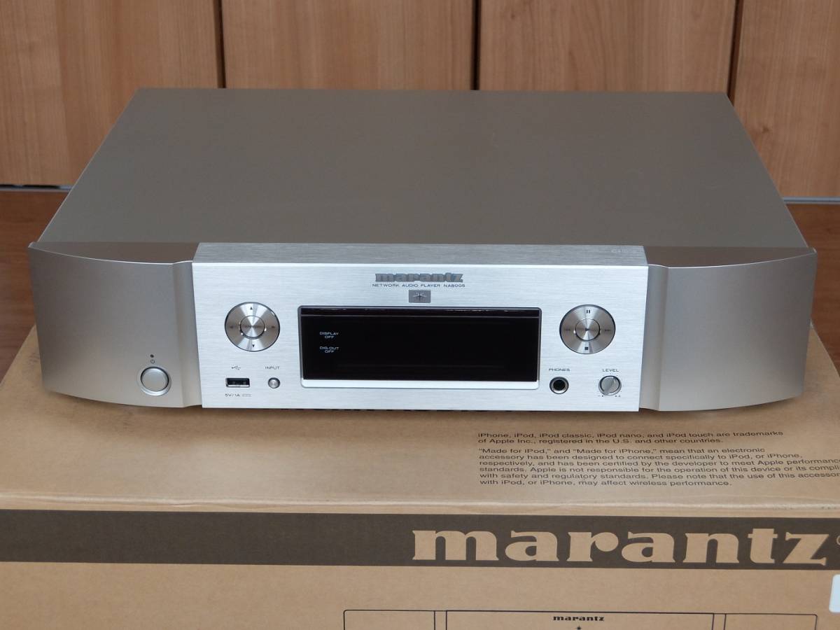 marantz NA8005 マランツ ネットワークオーディオプレーヤー(オーディオ機器)｜売買されたオークション情報、yahooの商品情報をアーカイブ公開 - オークファン（aucfan.com）