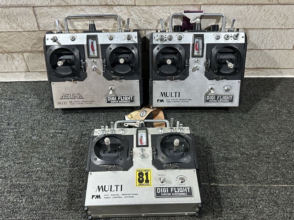 100 〇 レトロ DIGI FLIGHT デジフライト DIGICON ELECTRONICS MULTI FM TM-01 プロポ等 ...