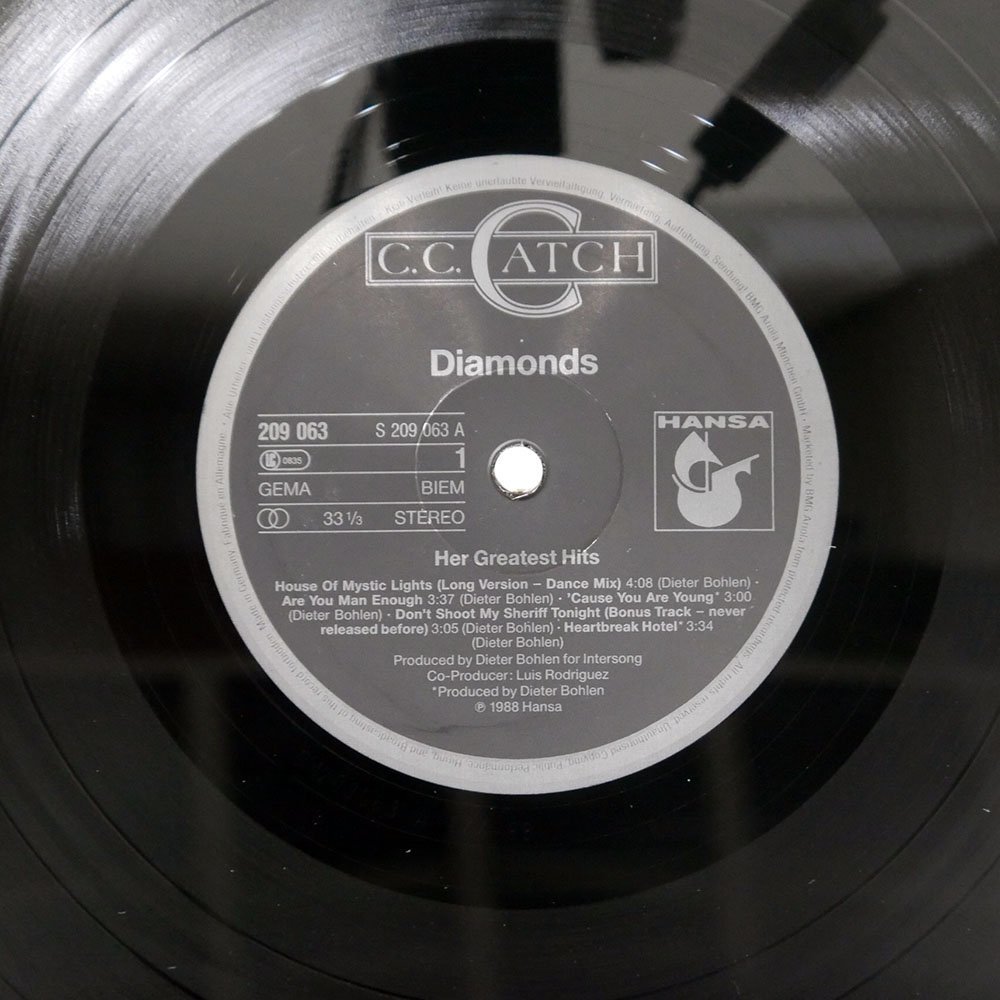 独 C.C. CATCH/DIAMONDS HER GREATEST HITS /HANSA 209063(その他)｜売買されたオークション ...