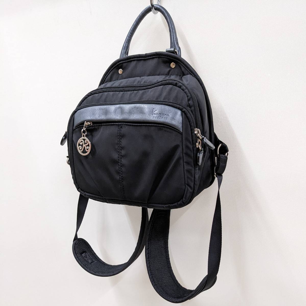 Kanana Project/カナナプロジェクト/PJ1-4thシリーズ/デイパック/ミニバックパック/撥水撥油機能テフロン加工/レザー ...