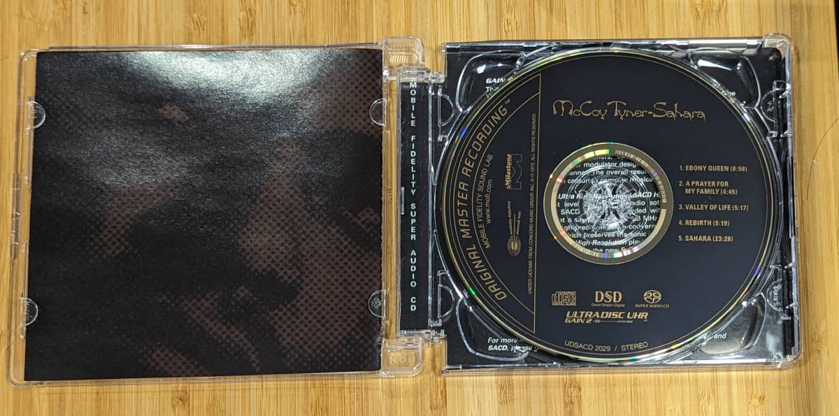 Mobile Fidelity SACD Sahara / McCoy Tyner サハラ / マッコイ タイナー UDSACD 2029 ...