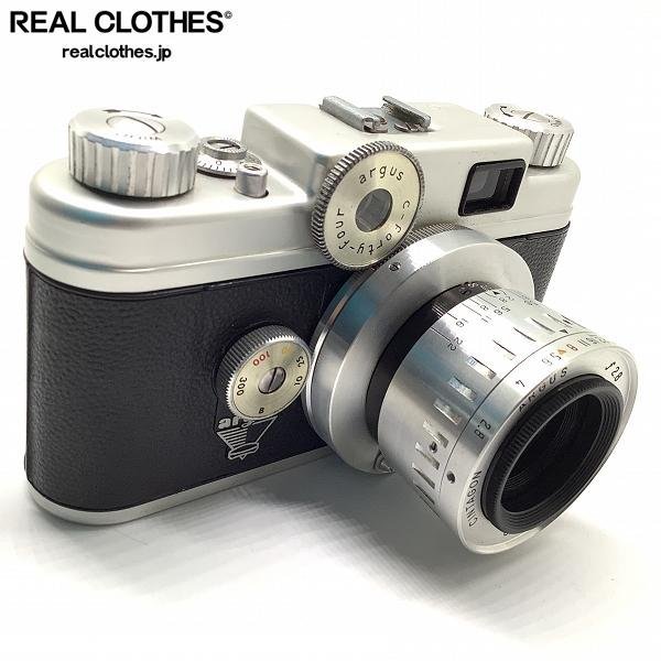 argus/アーガス C44 C-Forty-Four レンジファインダーカメラ/レンズ CINTAGON f2.8 50mm シャッター確認 ...