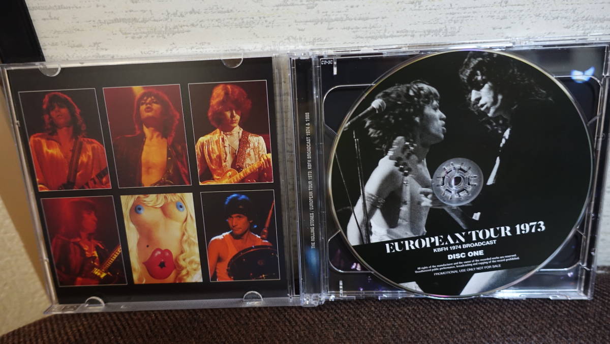The Rolling Stones ローリングストーンズ/EUROPEAN TOUR 1973 KBFH BROADCAST 1974 ...